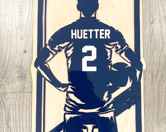 Soccer Acrylic Plaque - Etsy