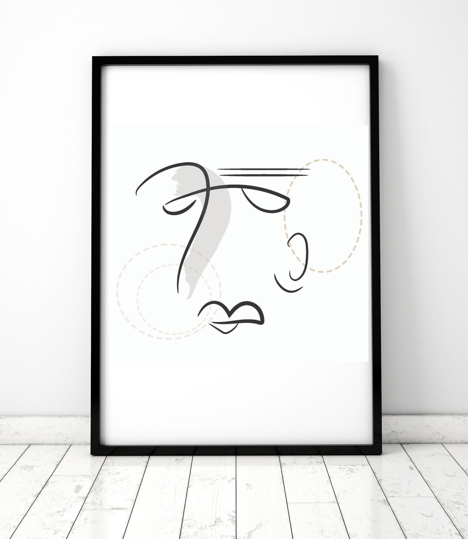 MOE | Line Art | Line Drawing | Minimalist Art | Wall Art | Home Decor ...