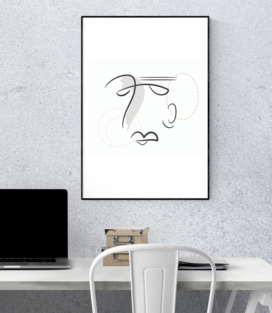 MOE | Line Art | Line Drawing | Minimalist Art | Wall Art | Home Decor ...