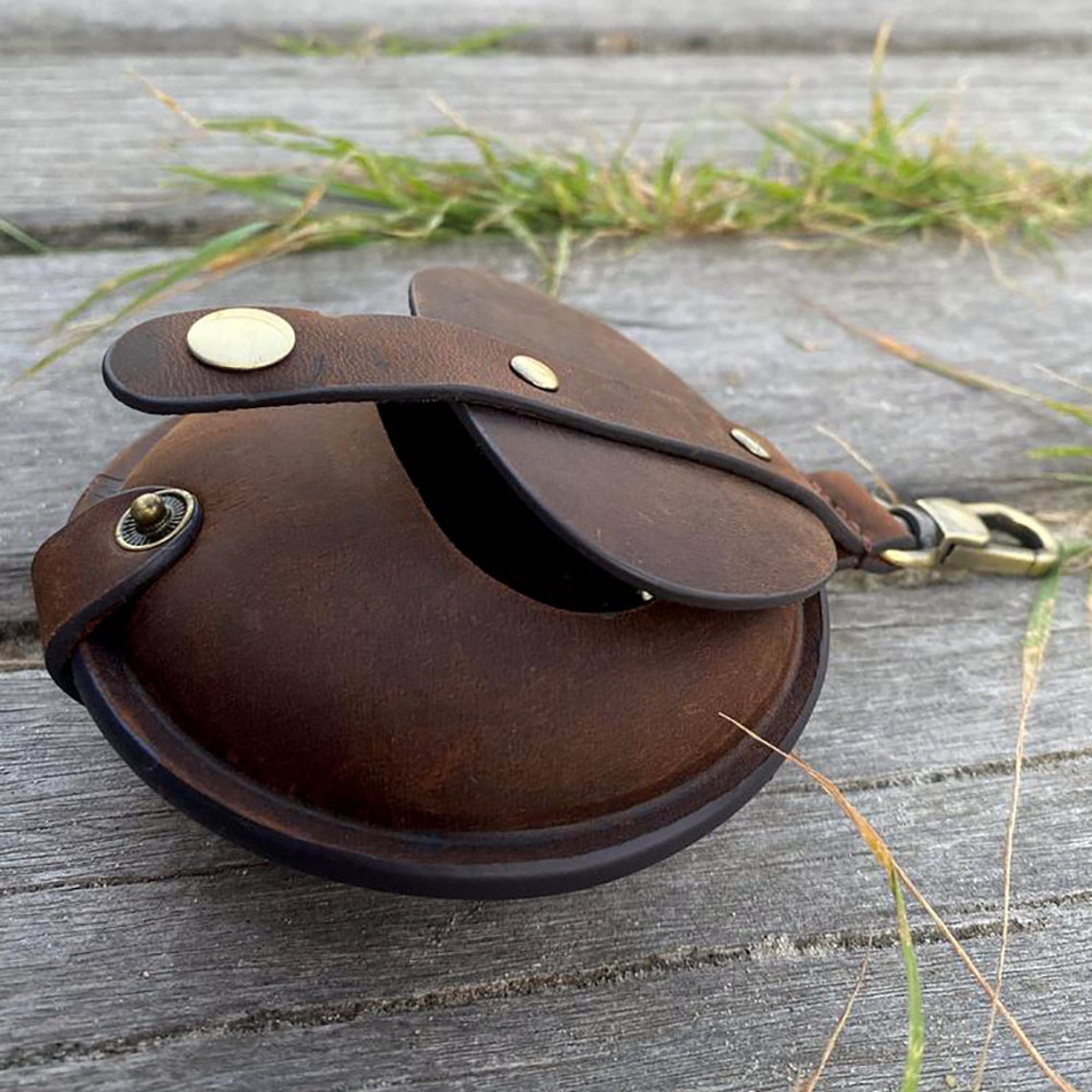 Leather Coin Purse Genuine Leather Coin Bag Coin Pouch - Etsy