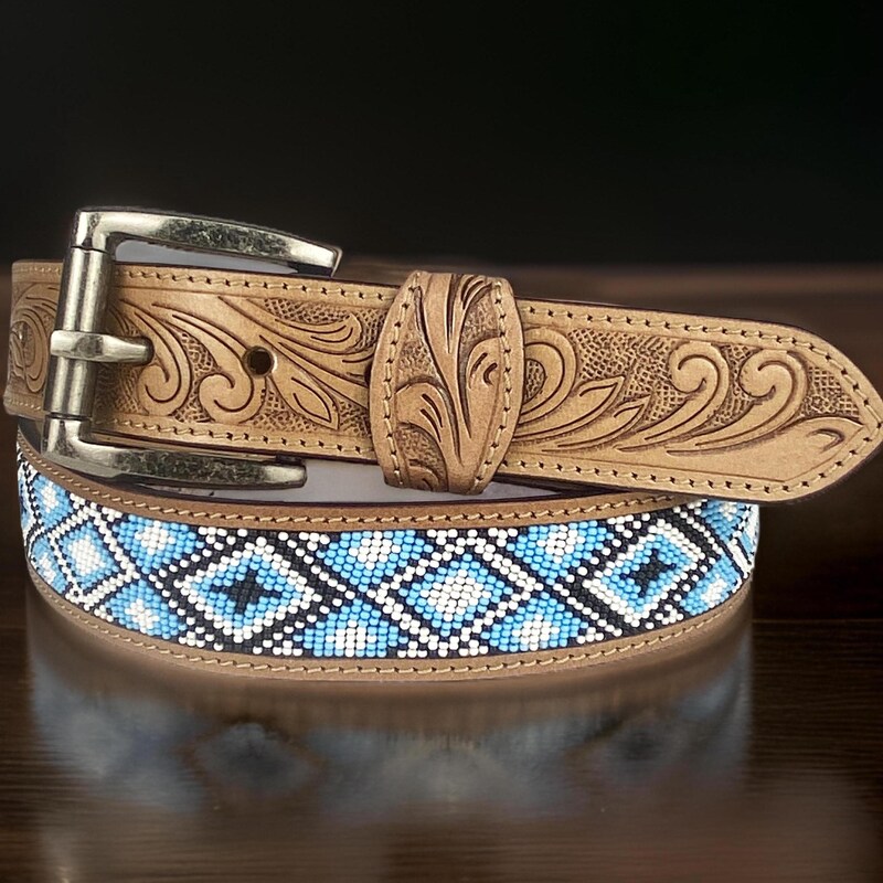 Beaded Belt Buckles - Etsy