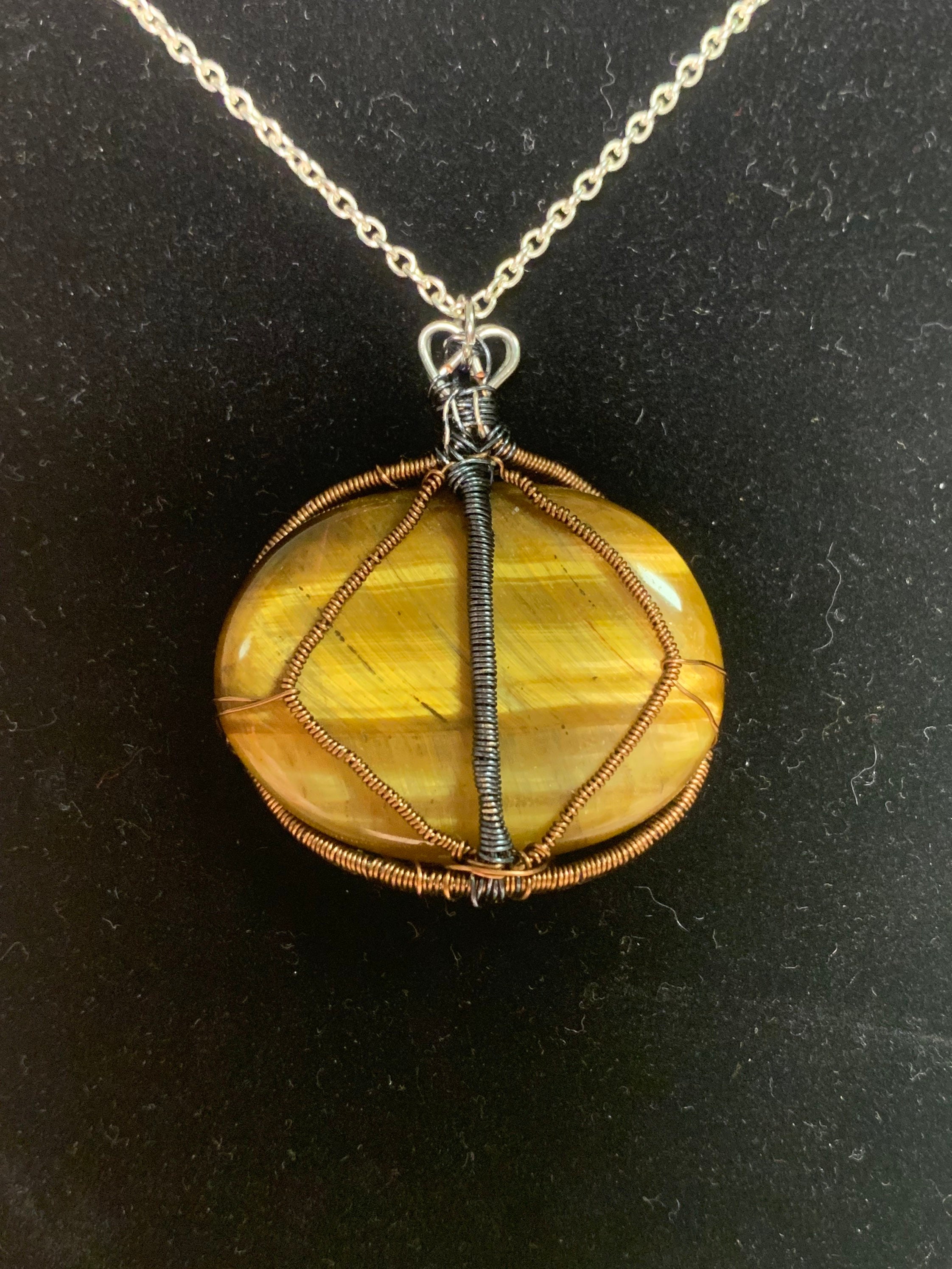 Pendentif Eye of Ukotoa Tigers Eye - Etsy France