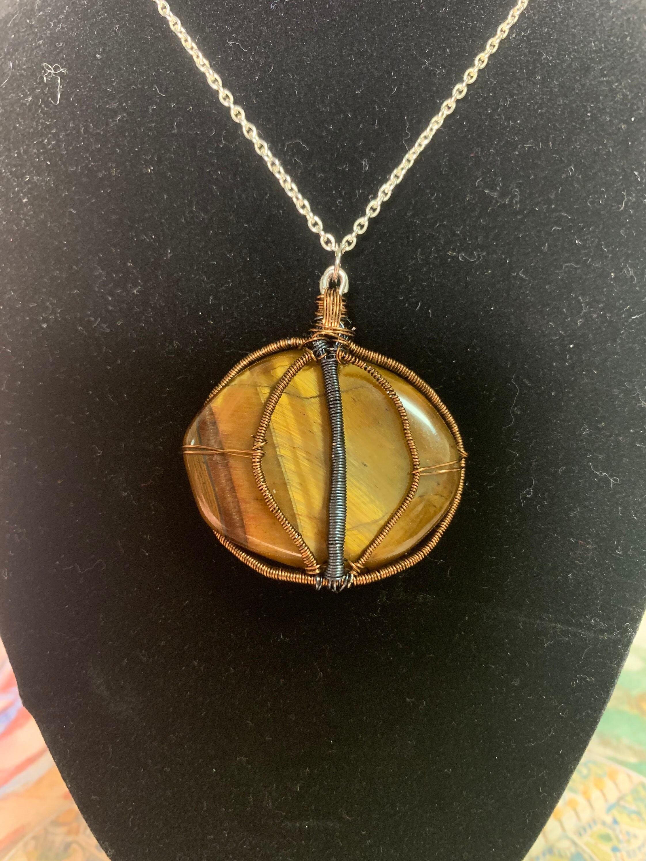 Pendentif Eye of Ukotoa Tigers Eye - Etsy France