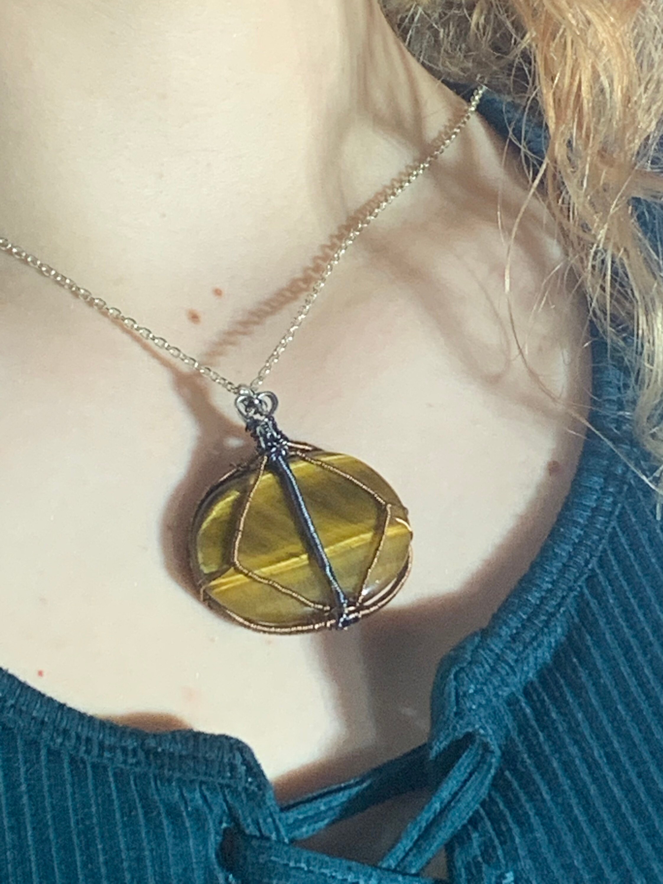 Pendentif Eye of Ukotoa Tigers Eye - Etsy France