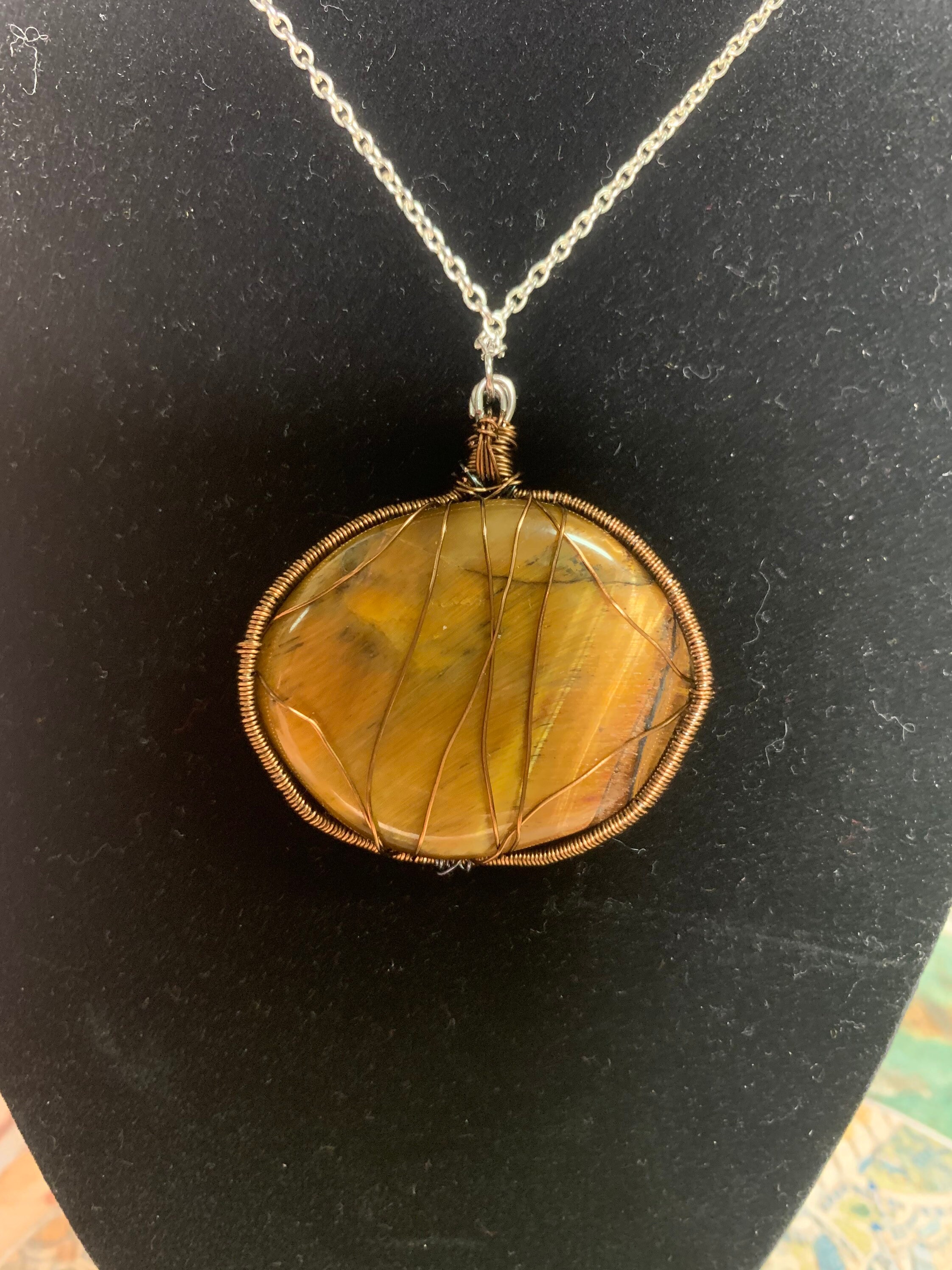 Pendentif Eye of Ukotoa Tigers Eye - Etsy France