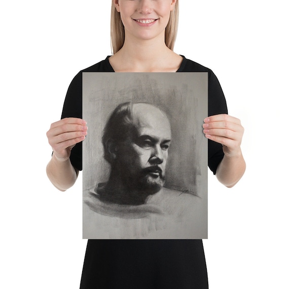 Richard Kuklinski the Iceman Portrait Drawing Print - Etsy