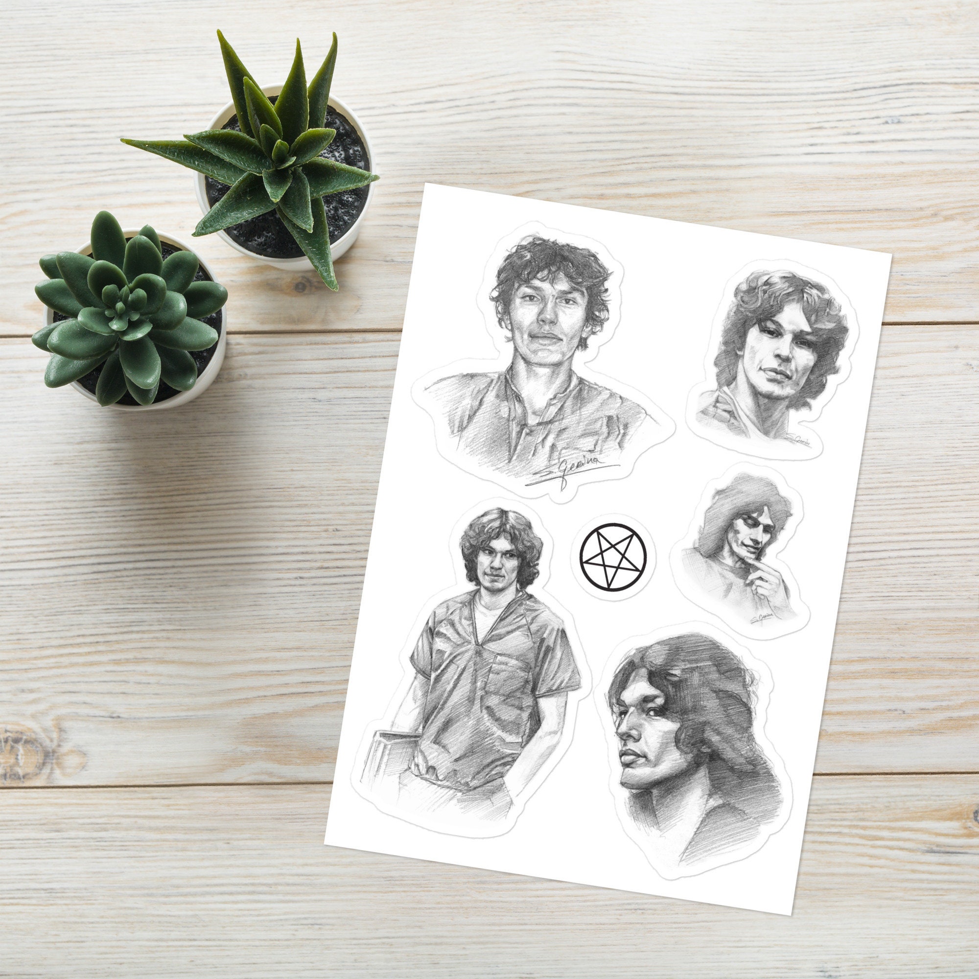 Richard Ramirez Sticker Sheet - Etsy