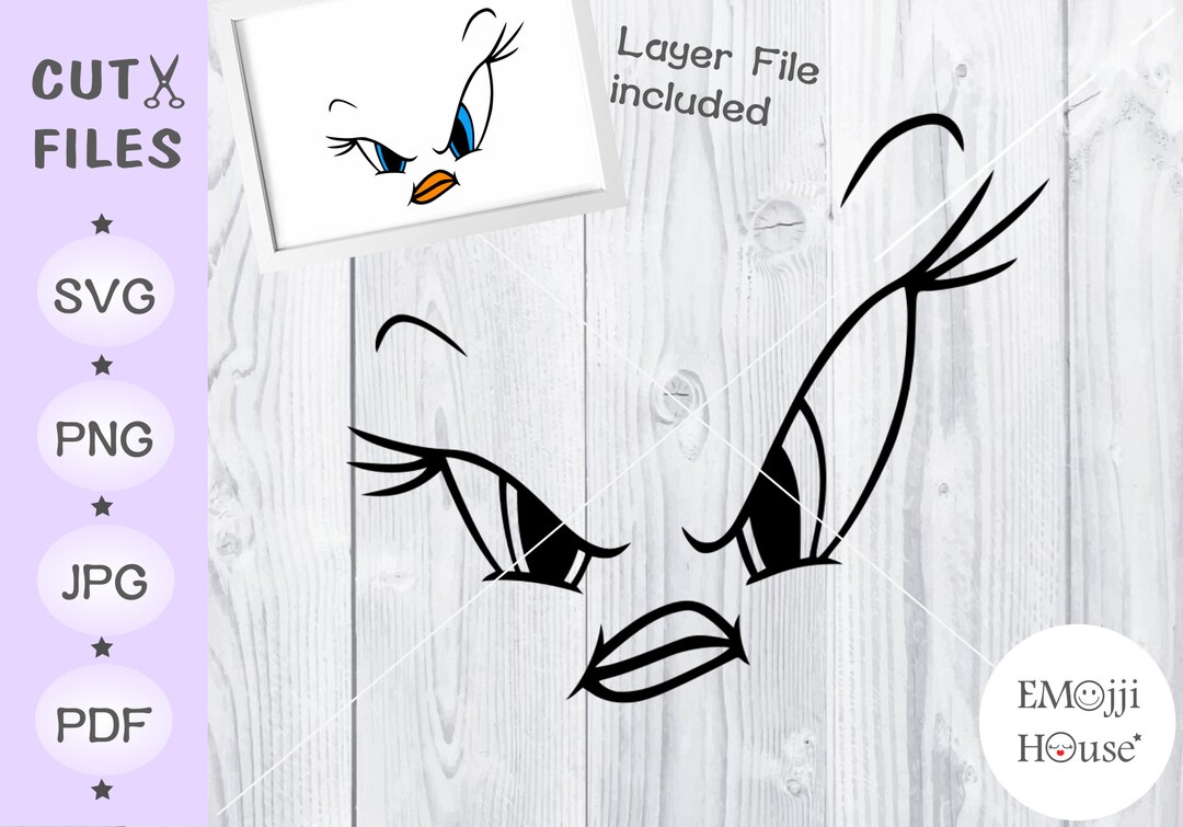 Tweety Bird SVG Baby Looney Tunes Svg Tweety Bird Svg for - Etsy Hong Kong