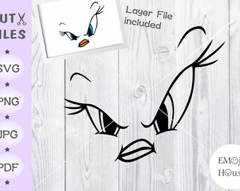 Tweety Bird Svg - Etsy