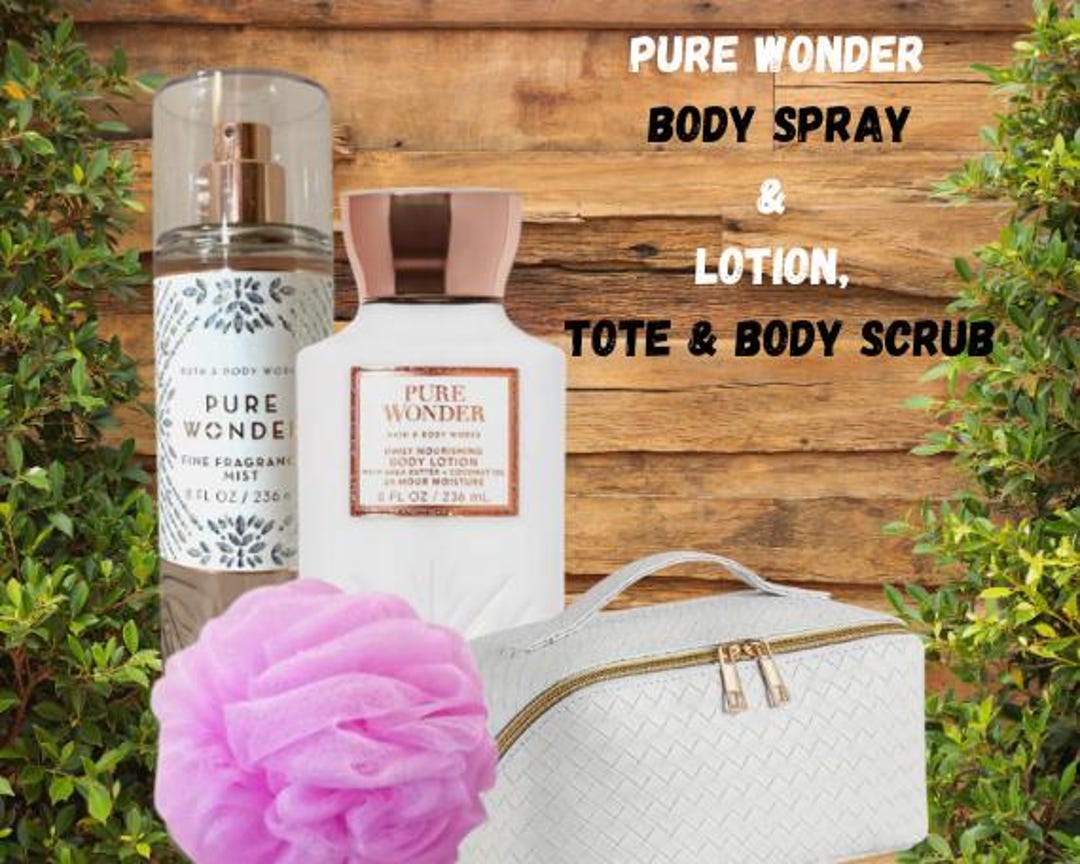 Bath and Body Works Pure Wonder Spa Kit - Etsy