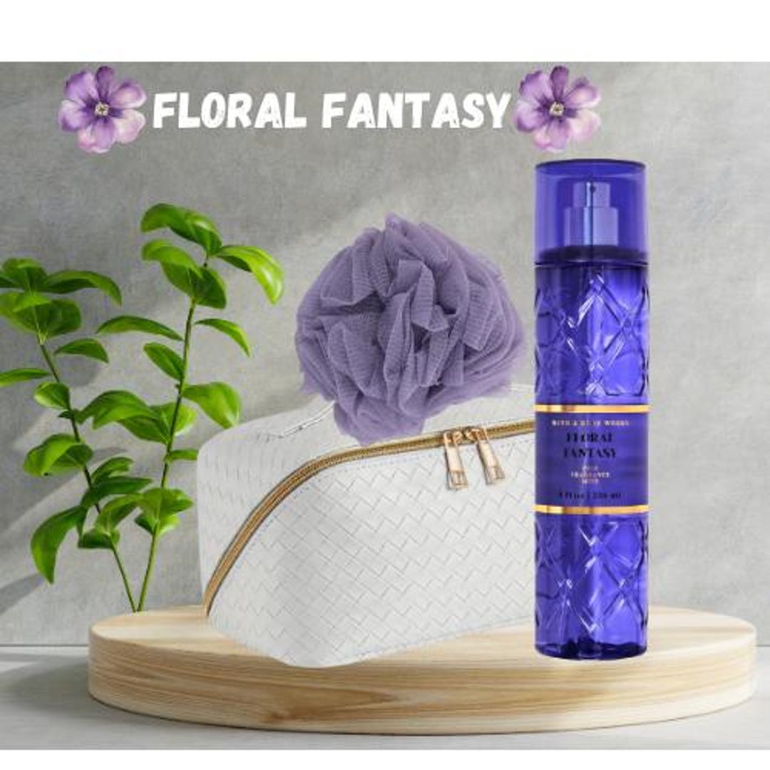 Bath and Body Works Floral Fantasy Spa Kit - Etsy