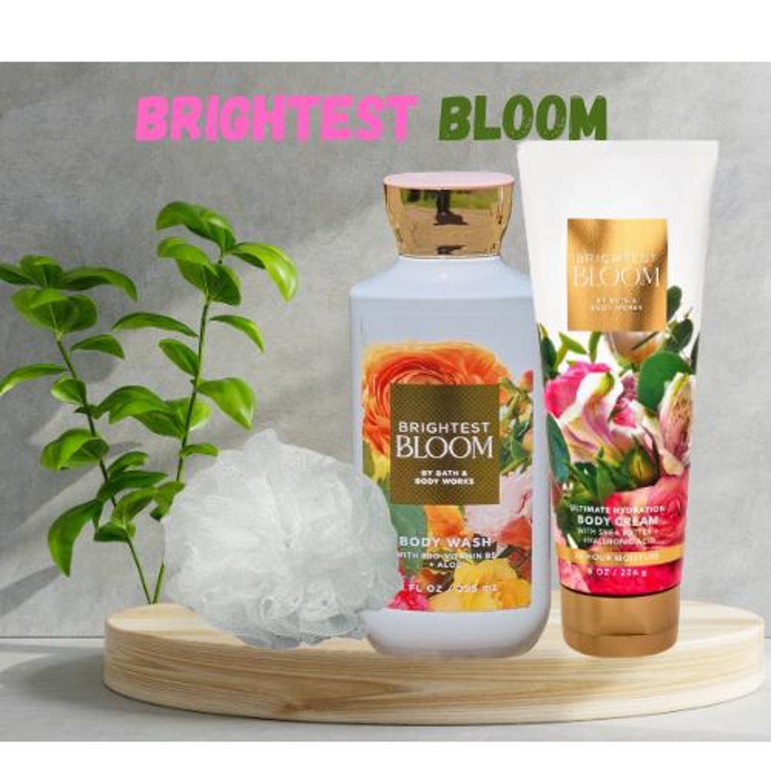 Bath and Body Works Brightest Bloom Spa Kit - Etsy