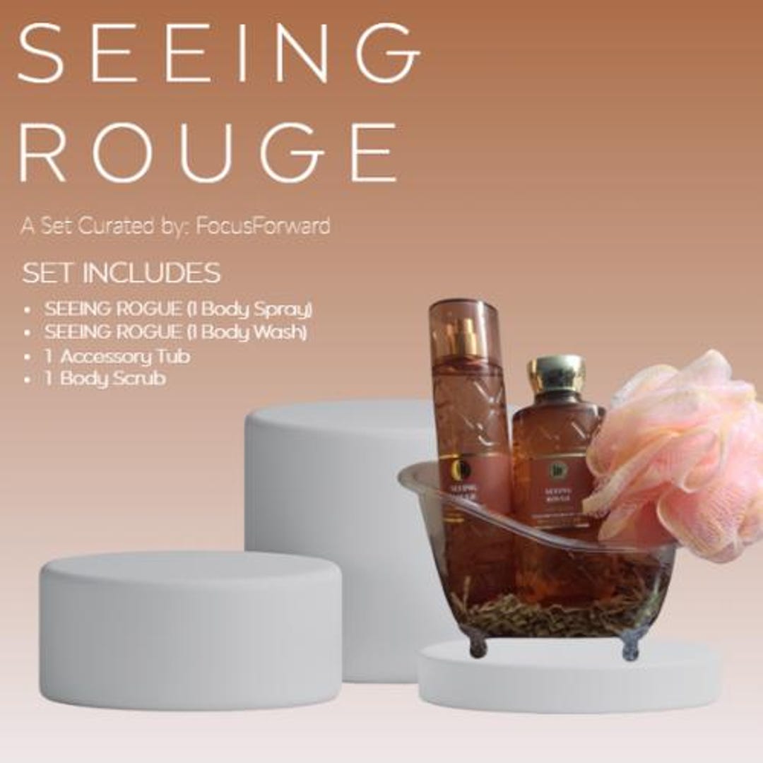 Bath and Body Works Seeing Rouge Spa Kit - Etsy