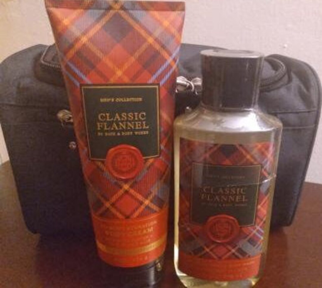 Bath and Body Works Classic Flannel Spa Kit - Etsy