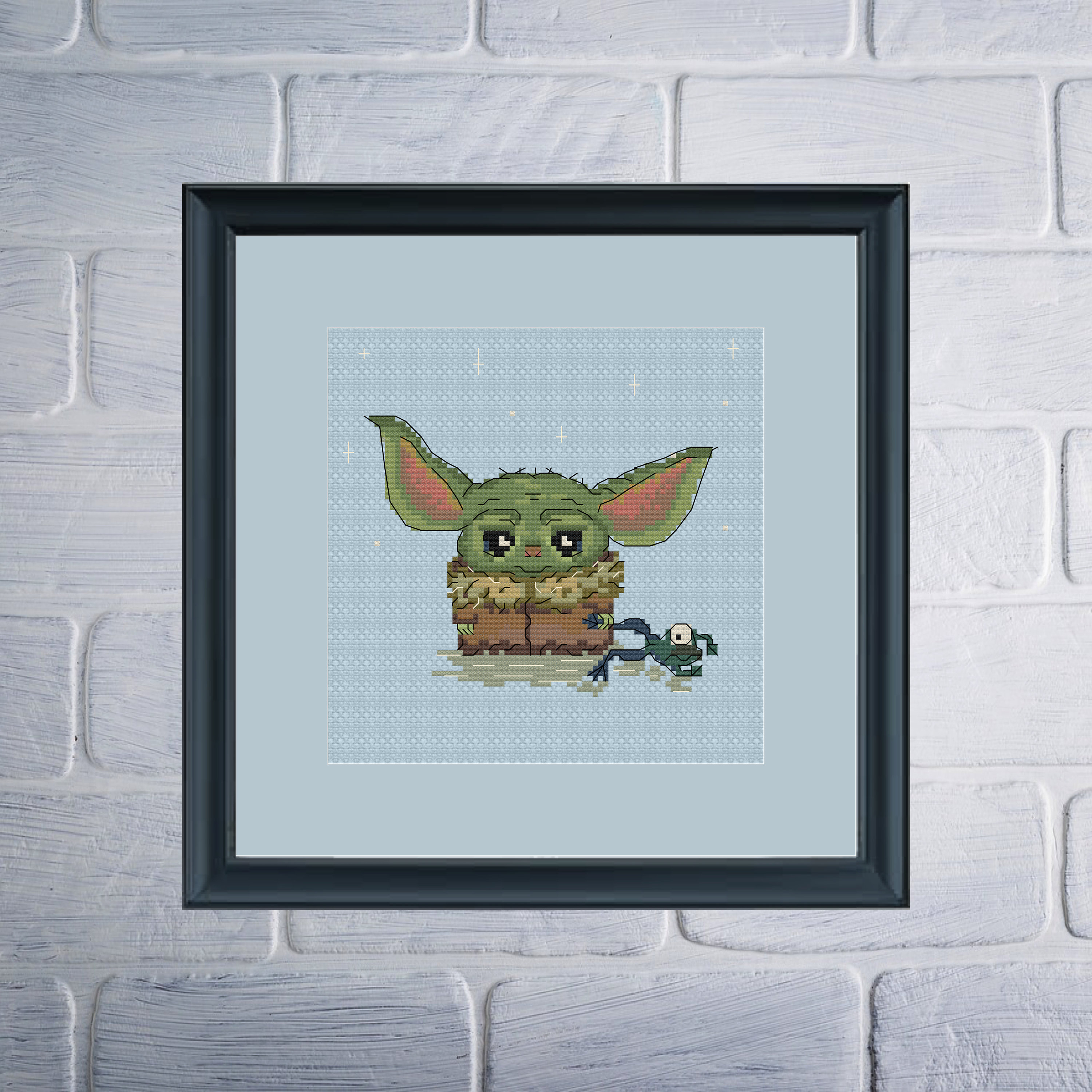 Baby Yoda Star Wars Cross Stitch Pattern Grogu Baby Yoda Cross - Etsy
