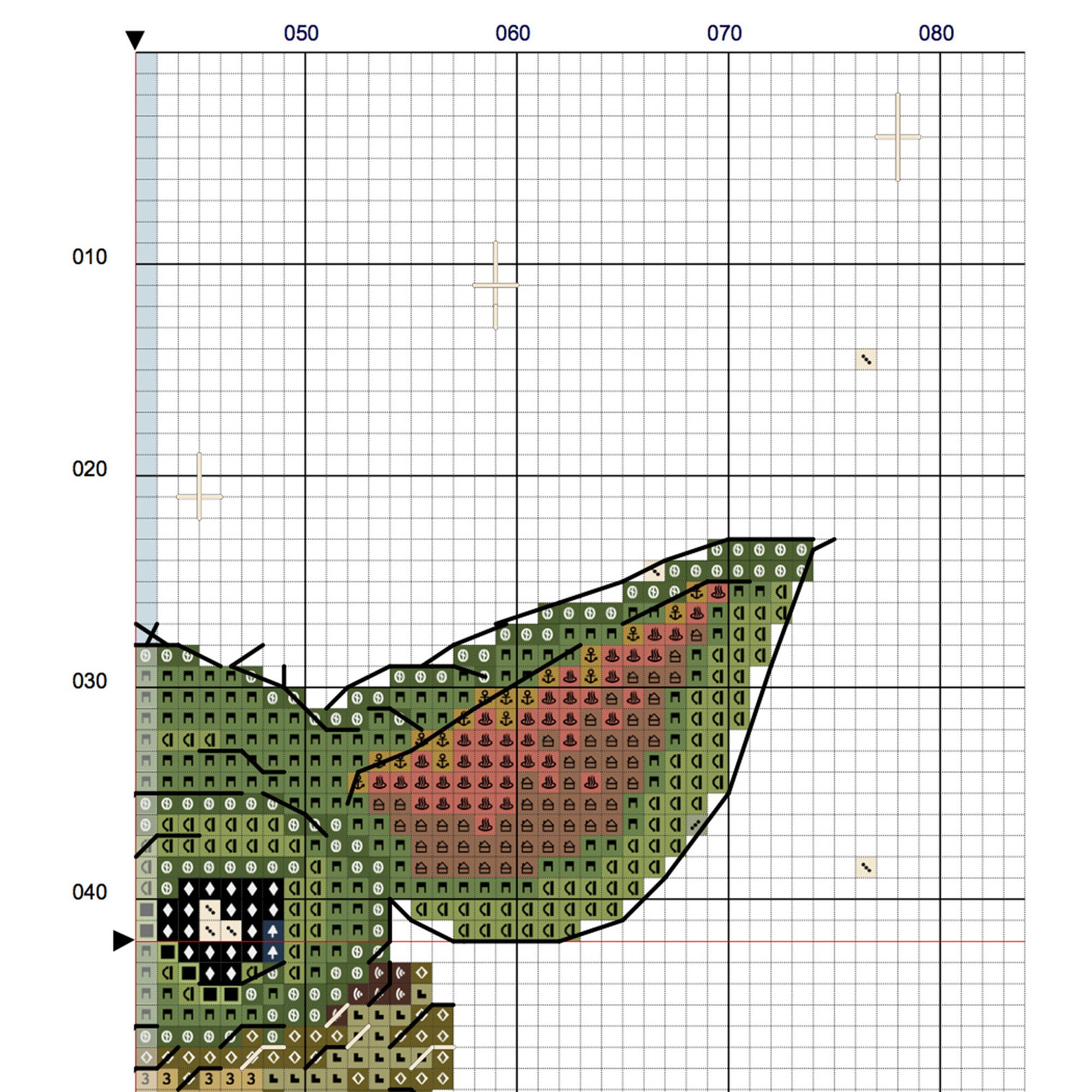 Baby Yoda Star Wars Cross Stitch Pattern Grogu Baby Yoda Cross Stitch ...