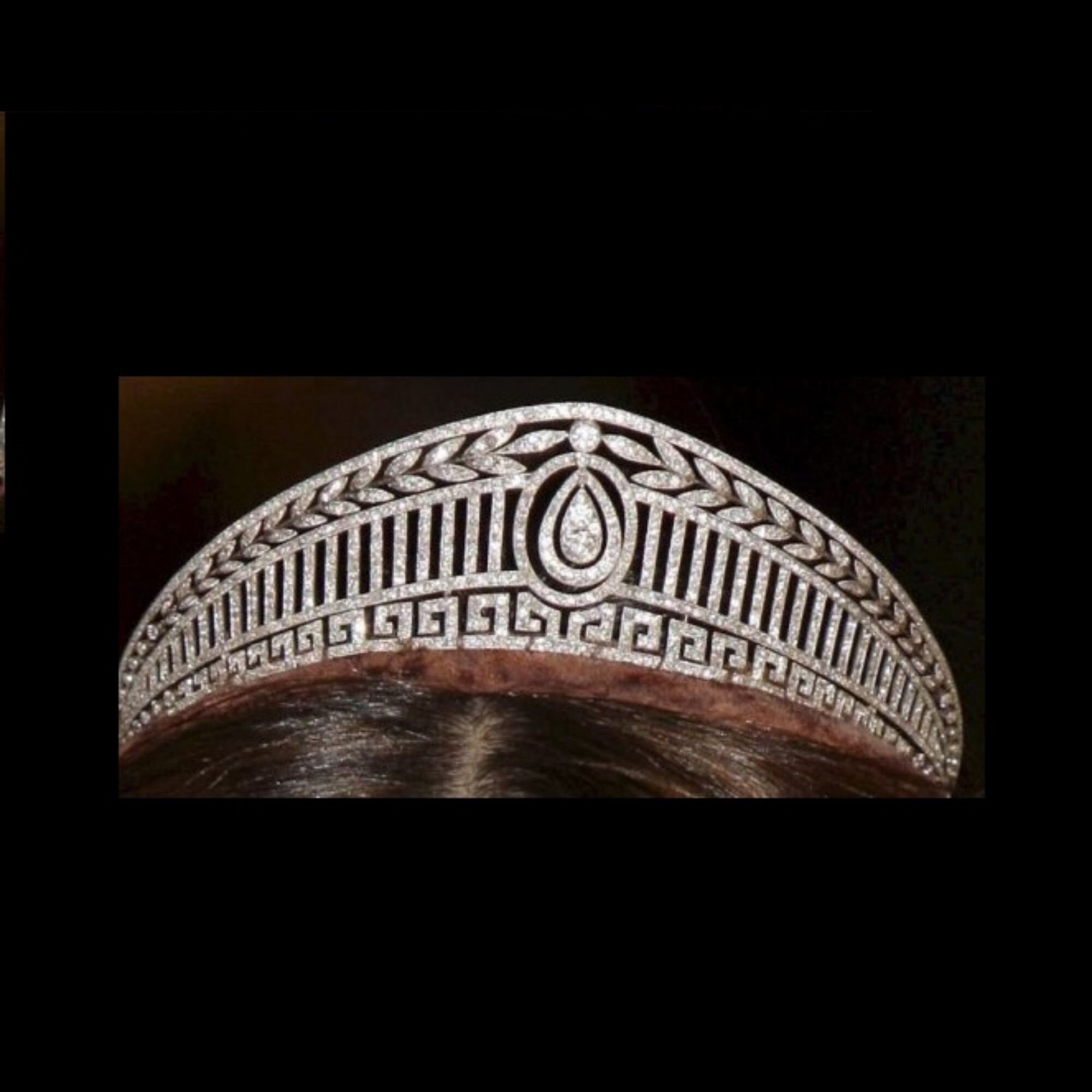 925 Sterling Silver Amazing Handmade Tiara/crown With 25.5ct American ...