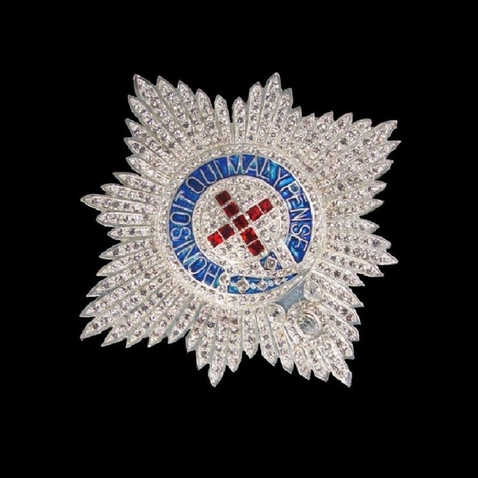 925 Sterling Silver Handmade Royal Brilliant Brooch With | Etsy