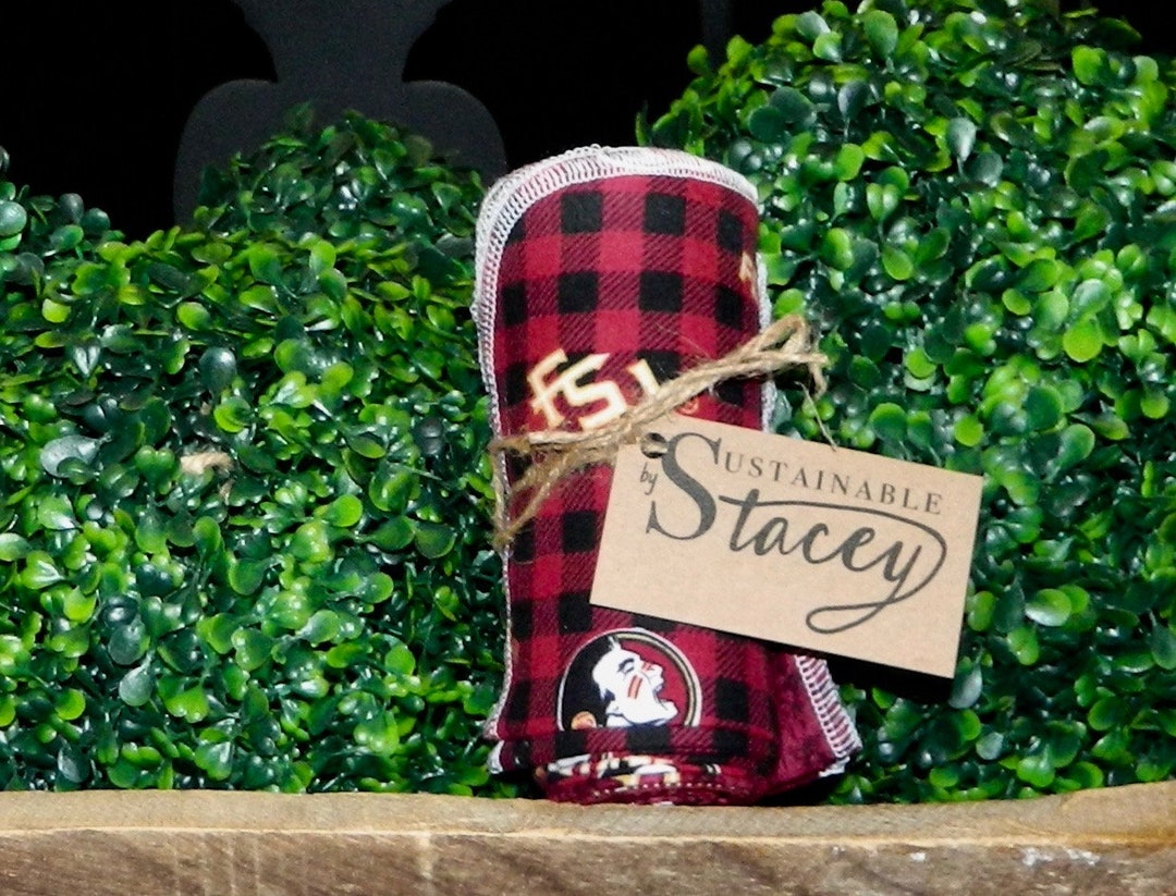 FLORIDA STATE Paperless “paper” Towels 12" X 10" Cotton Flannel ...