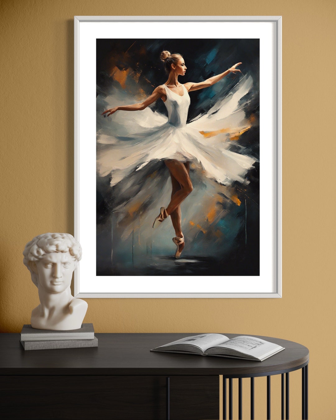 Beautiful Ballerina Dancer Painting Abstract Dancer Ballet Dancer Girl ...