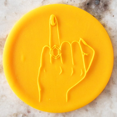Ring Finger Engagement Cookie Biscuit Stamp Fondant Cake - Etsy UK