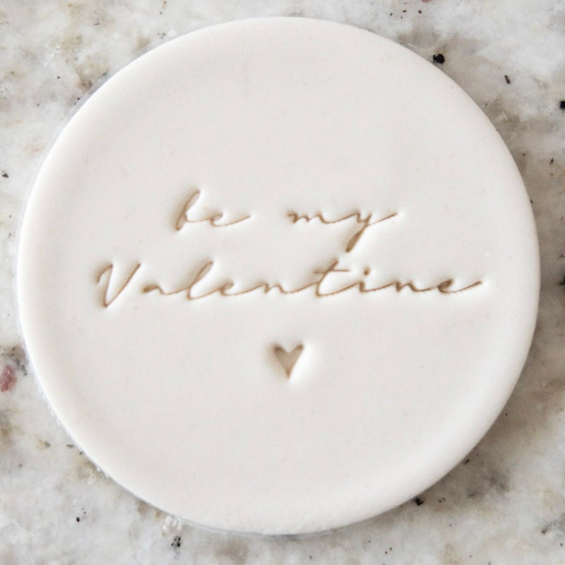 Embossed Heart Letter - Etsy UK