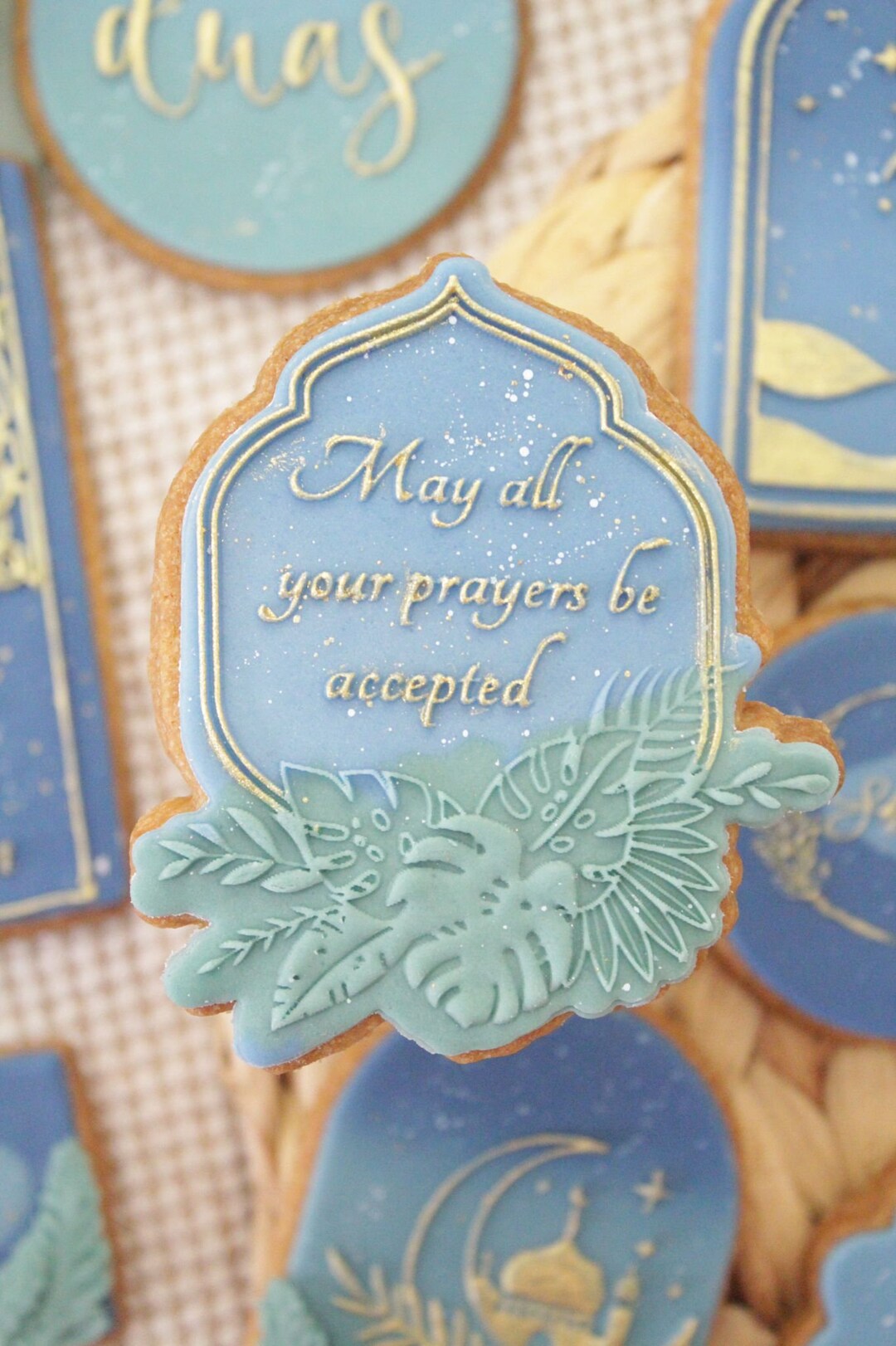 May All Your Prayers Be Accepted Cookie Popup Embosser Stamp & Cutter ...