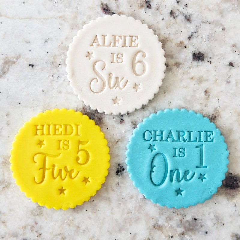 Custom Cookie Stamp - Etsy
