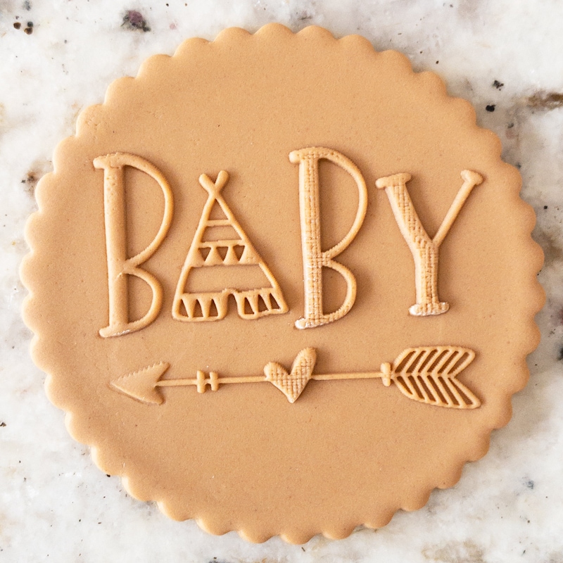 Arrow Cookie Stamp - Etsy UK
