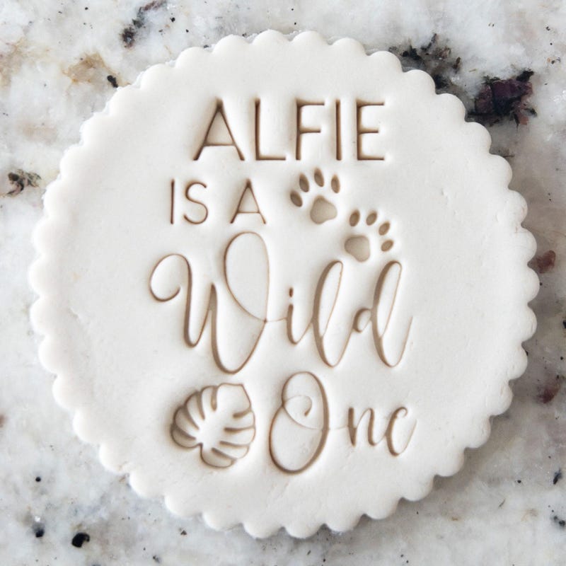 Fondant Wild Toppers - Etsy UK