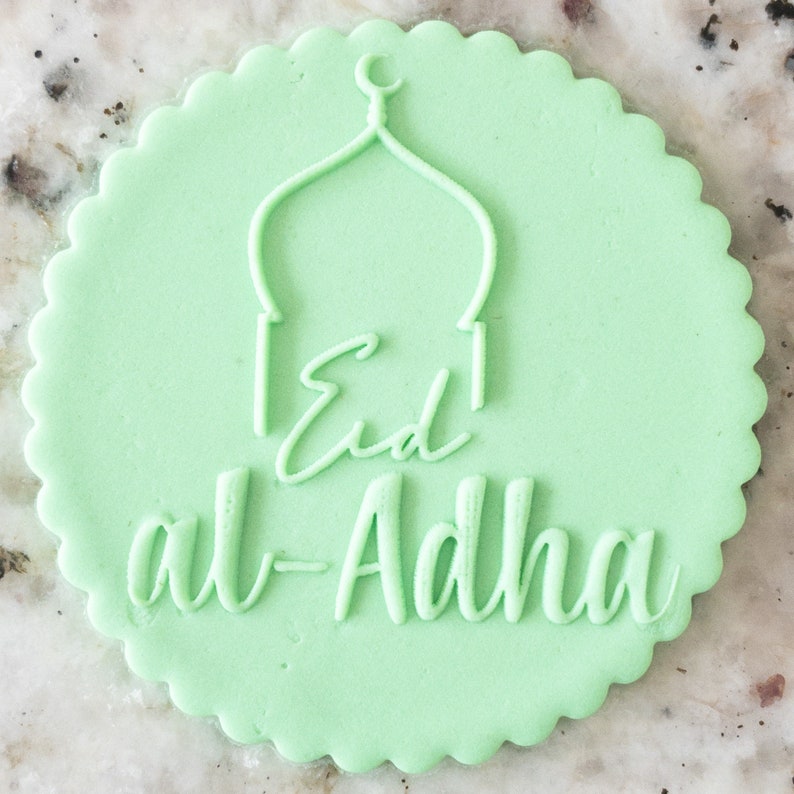 Eid Al Adha Popup Embosser Cookie Biscuit Stamp Fondant Cake Decorating ...