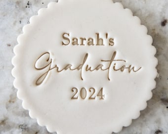 Graduation Boy Cookie Cutter and Stamp. Graduation Biscuit Fondant ...