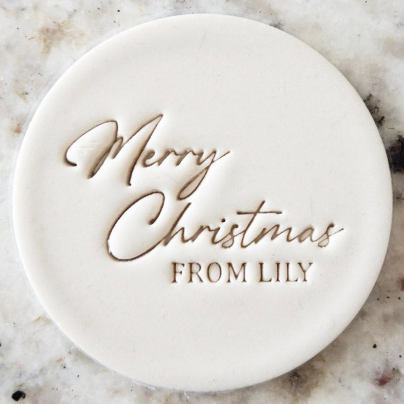 Custom Cookie Stamp - Etsy