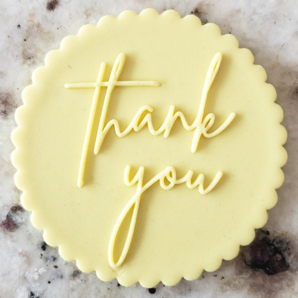 Thank You Stamp - Etsy