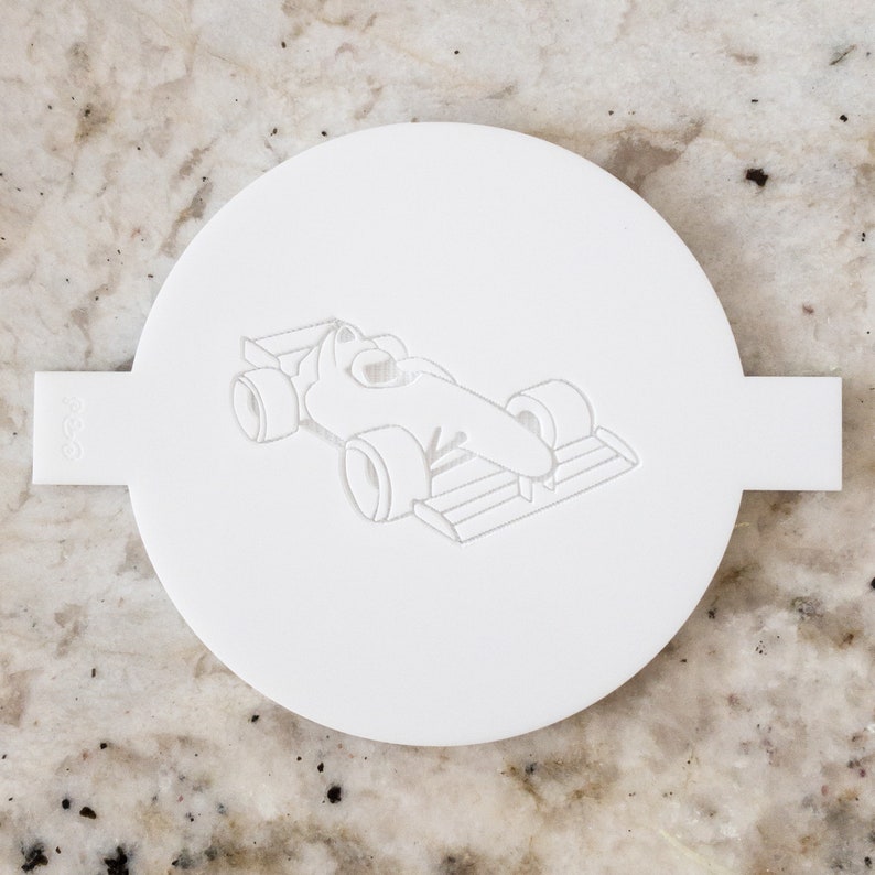F1 Race Car Popup Embosser Cookie Biscuit Stamp Fondant Cake - Etsy