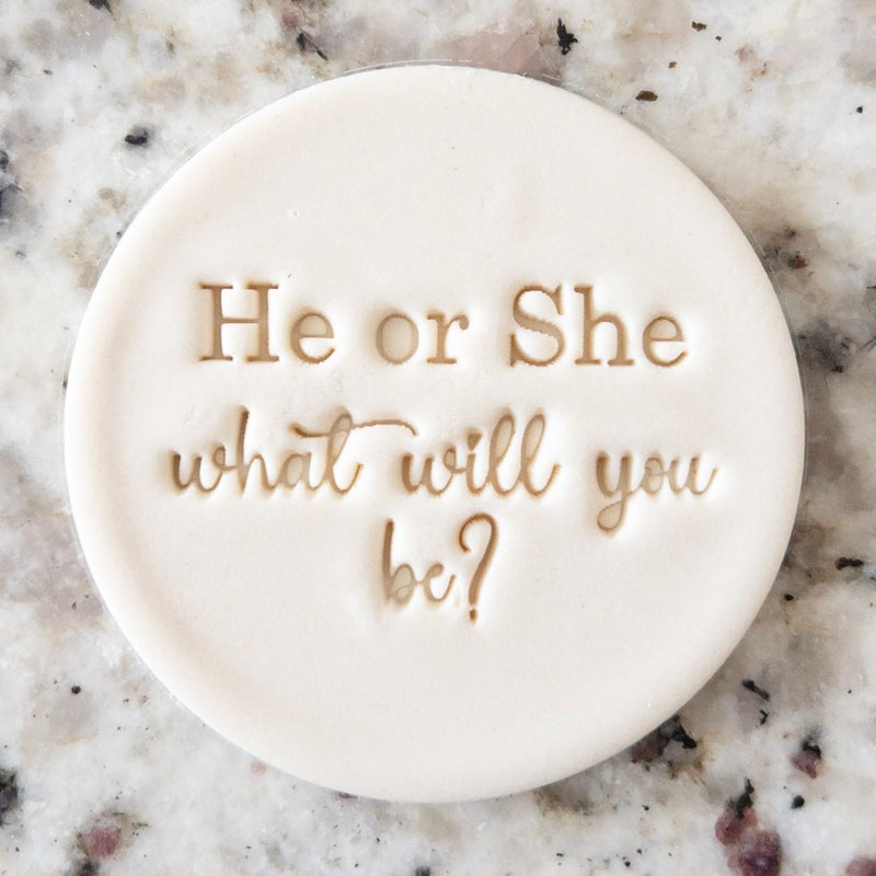 Gender Reveal Party Biscuits - Etsy UK