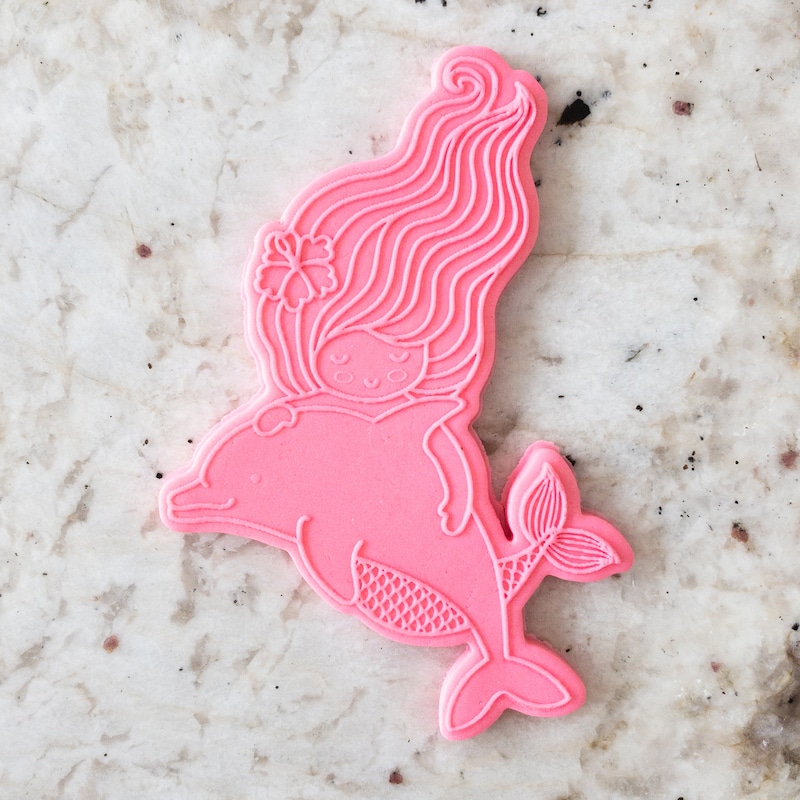 Dolphin Cookie - Etsy