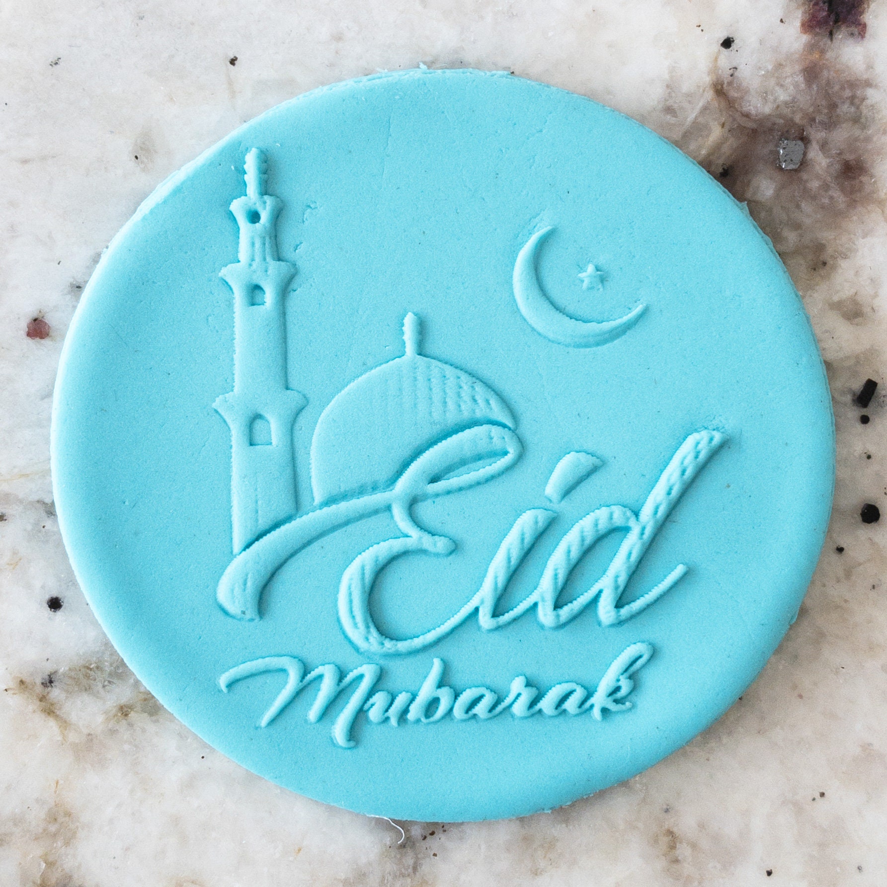 Eid Mubarak Mosque Biscuit Cookie POPup Embosser Stamp Fondant | Etsy