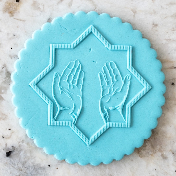 Praying Hands Biscuit Cookie Popup Embosser Stamp Fondant Cake - Etsy
