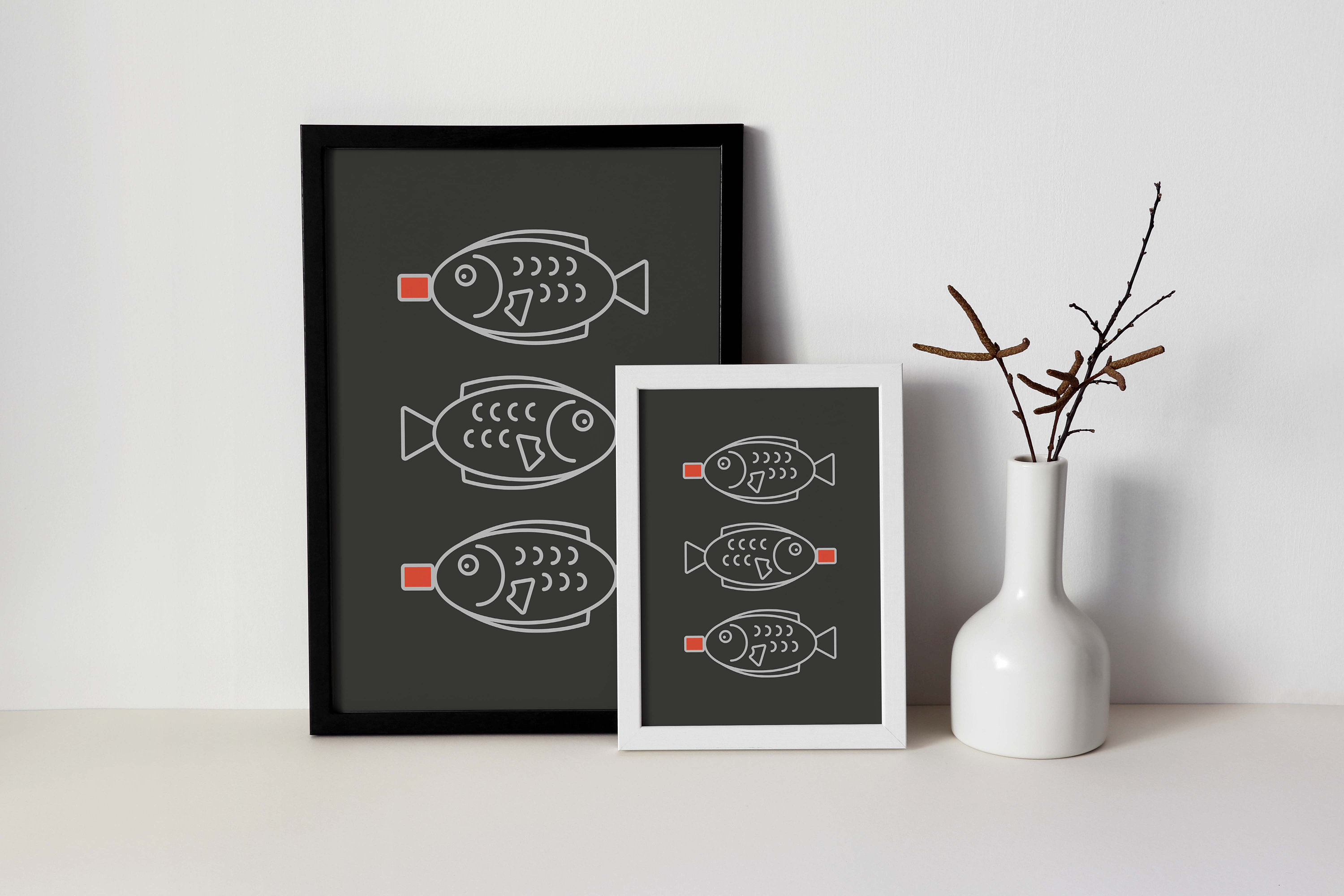 Soy Sauce Fish Bottle Poster Japanese Inspired Kitchen Decor - Etsy UK