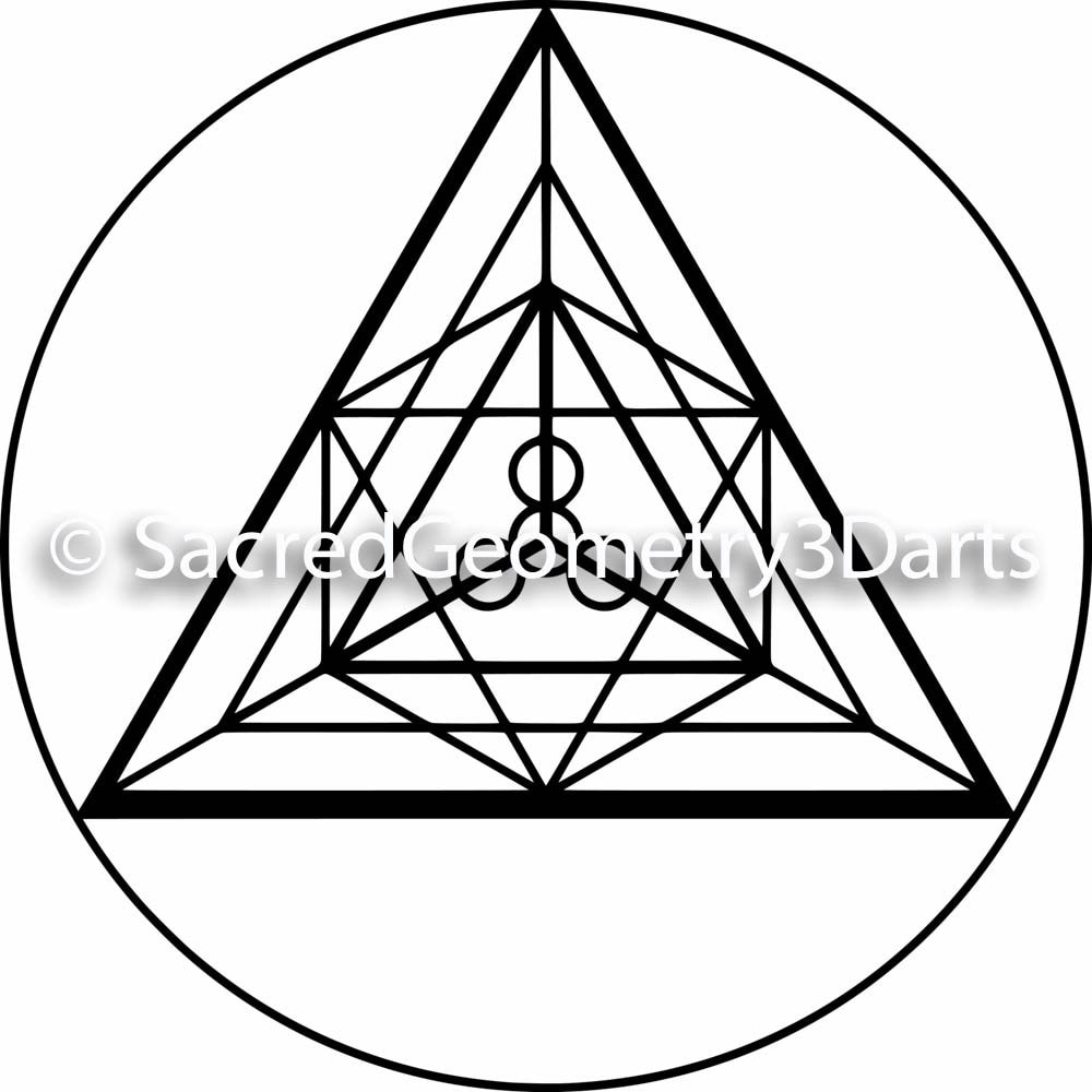 Archivo STL: Pyramid Star Sacred Geometry Design for 3D Printing ...