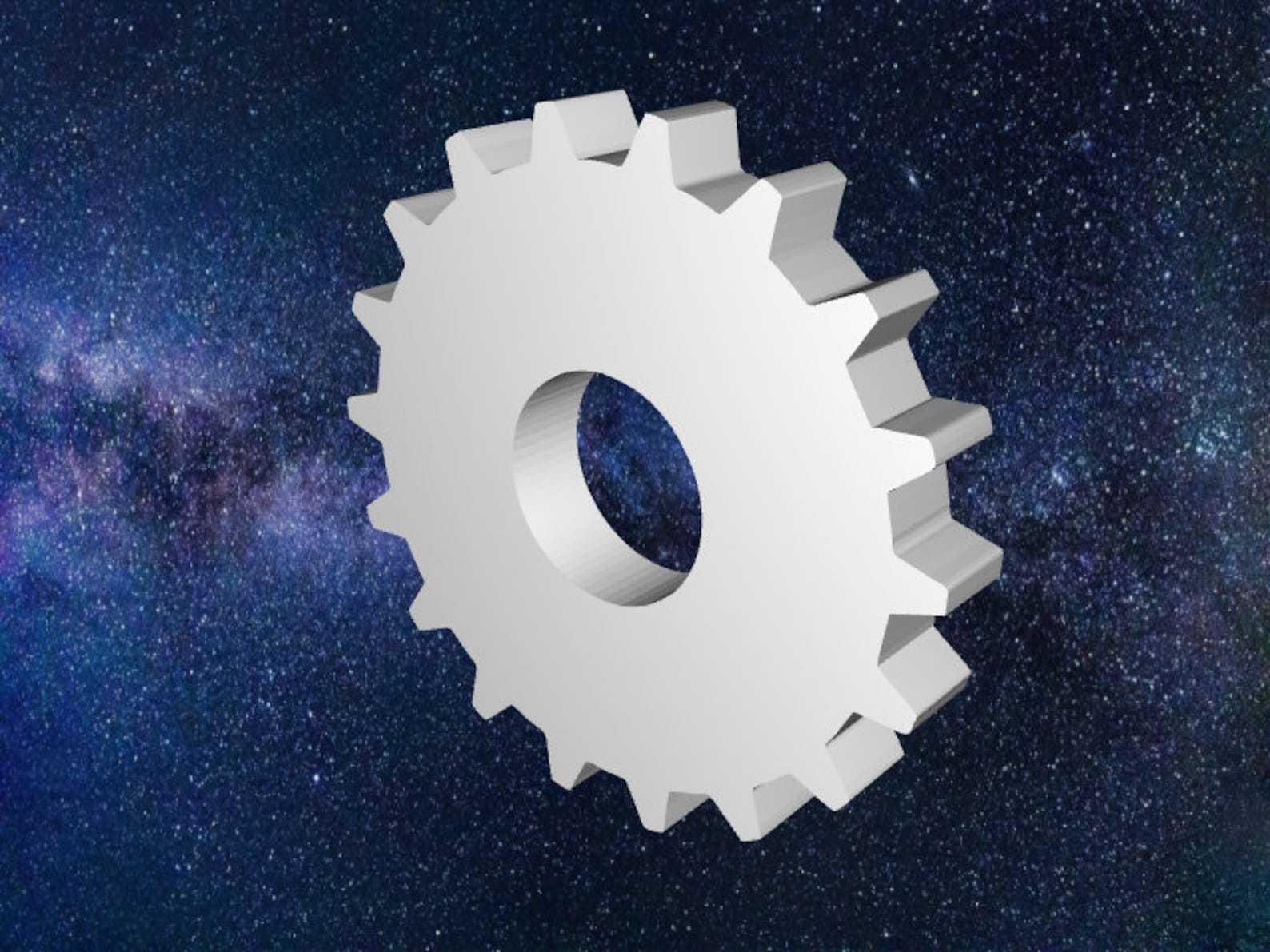 STL File: Mechanical Gear - Part for Engines, Clocks, Robots, Electric ...