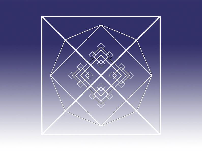 STL File: Cruz Sacred Geometry Design for 3D Printing - Etsy