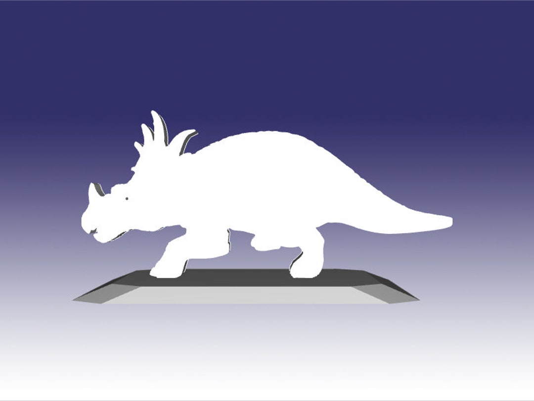 STL File: Styracosaurus - Dinosaur Toy Design for 3D Printing ...