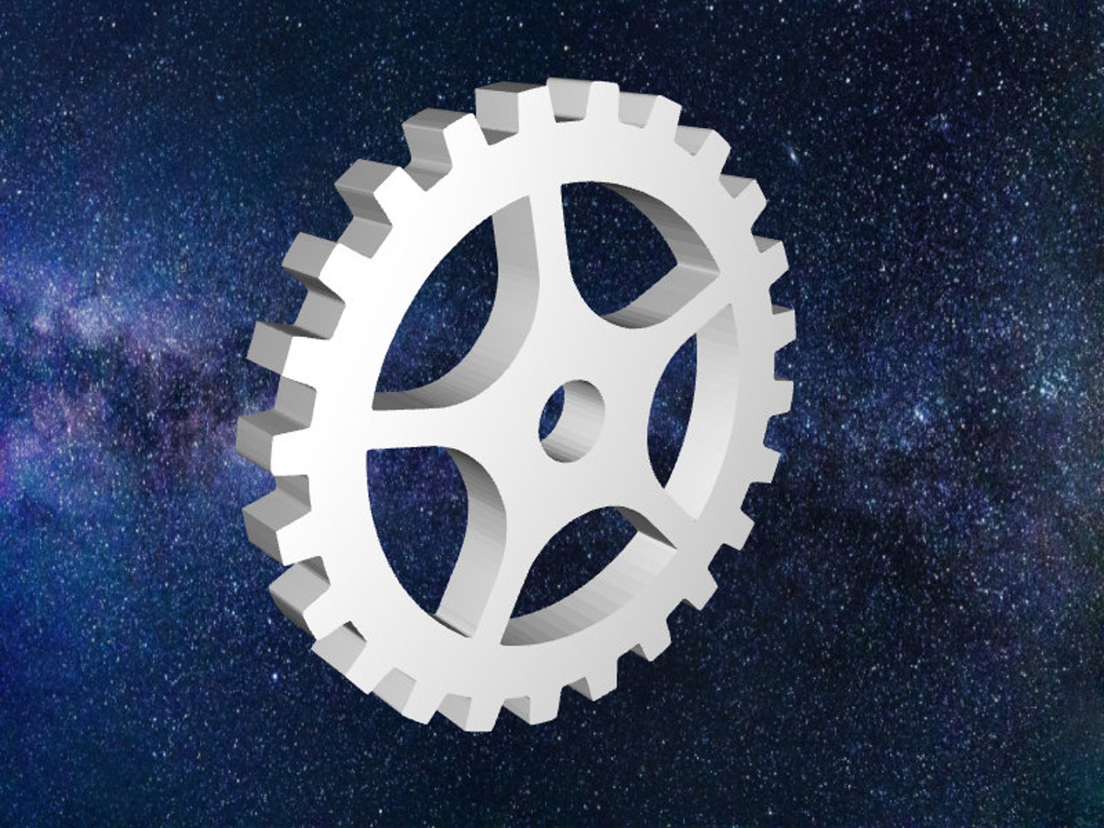 STL File: Mechanical Gear Part for Engines, Clocks, Robots, Electric ...