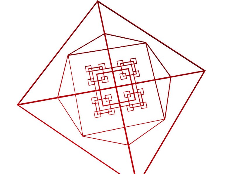 STL File: Cruz Sacred Geometry Design for 3D Printing - Etsy