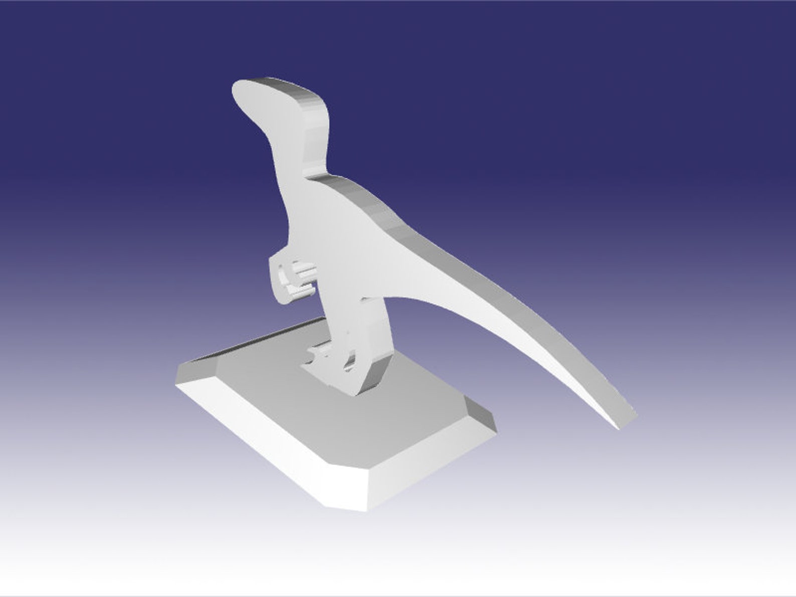 STL File: Raptor - Dinosaur Toy Design for 3D Printing - Download - Etsy