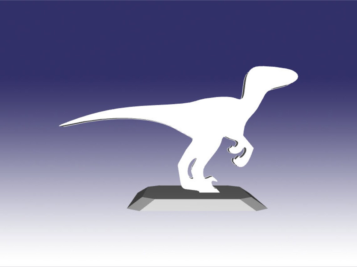 STL File: Raptor - Dinosaur Toy Design for 3D Printing - Download - Etsy