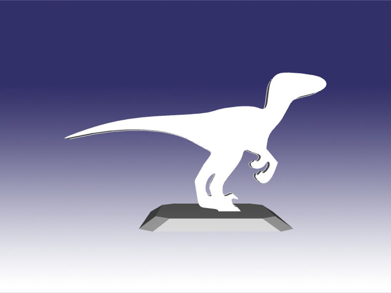STL File: Raptor - Dinosaur Toy Design for 3D Printing - Download - Etsy