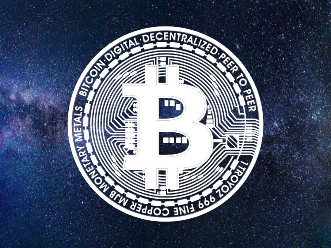 STL File: Bitcoin Coin Digital Currency Coin for 3D Printing Download ...